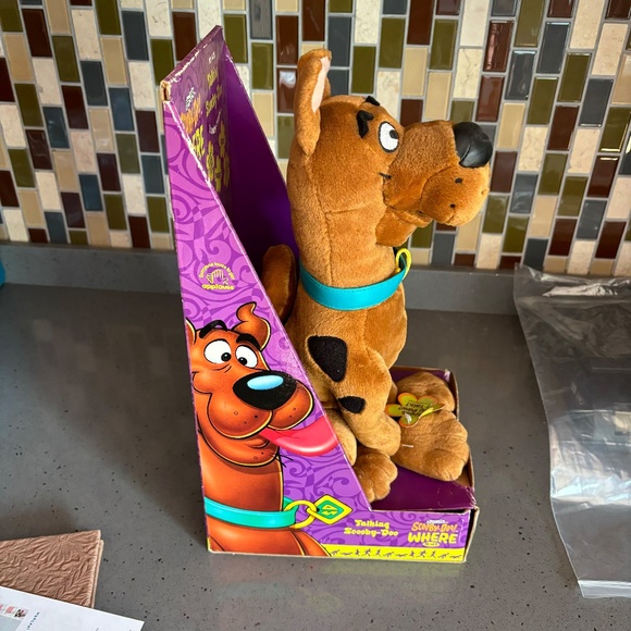 Cartoon Network | Toys | Vintage 999 Talking Scooby Doo Plush Toy ...
